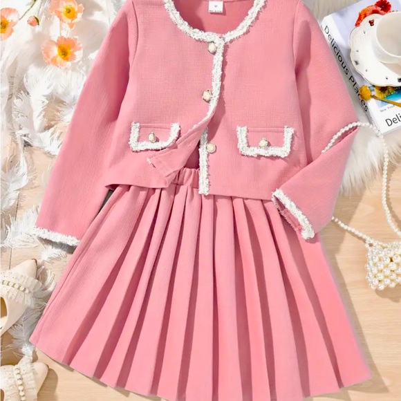 Matching Sets | Girls Preppy Set Size 1112 Pink | Poshmark